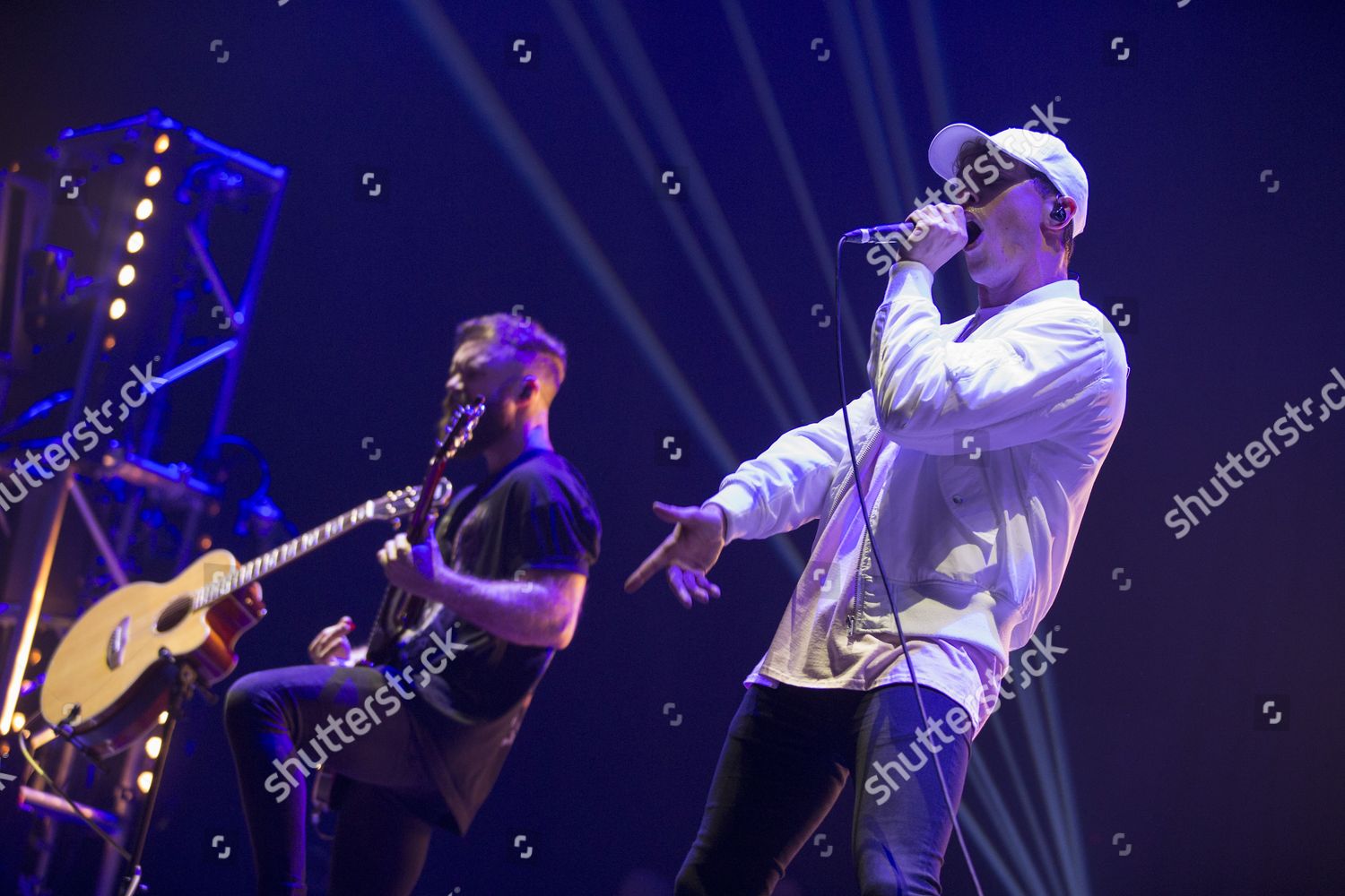 Don Broco Simon Delaney Rob Damiani Editorial Stock Photo - Stock Image ...
