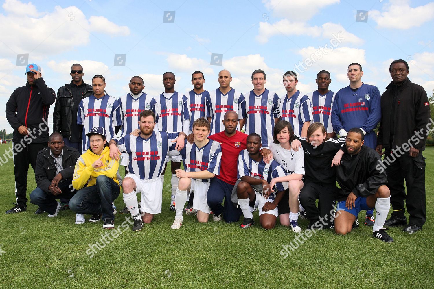 Albion Manor Fc Pose Prematch Team Editorial Stock Photo - Stock Image ...