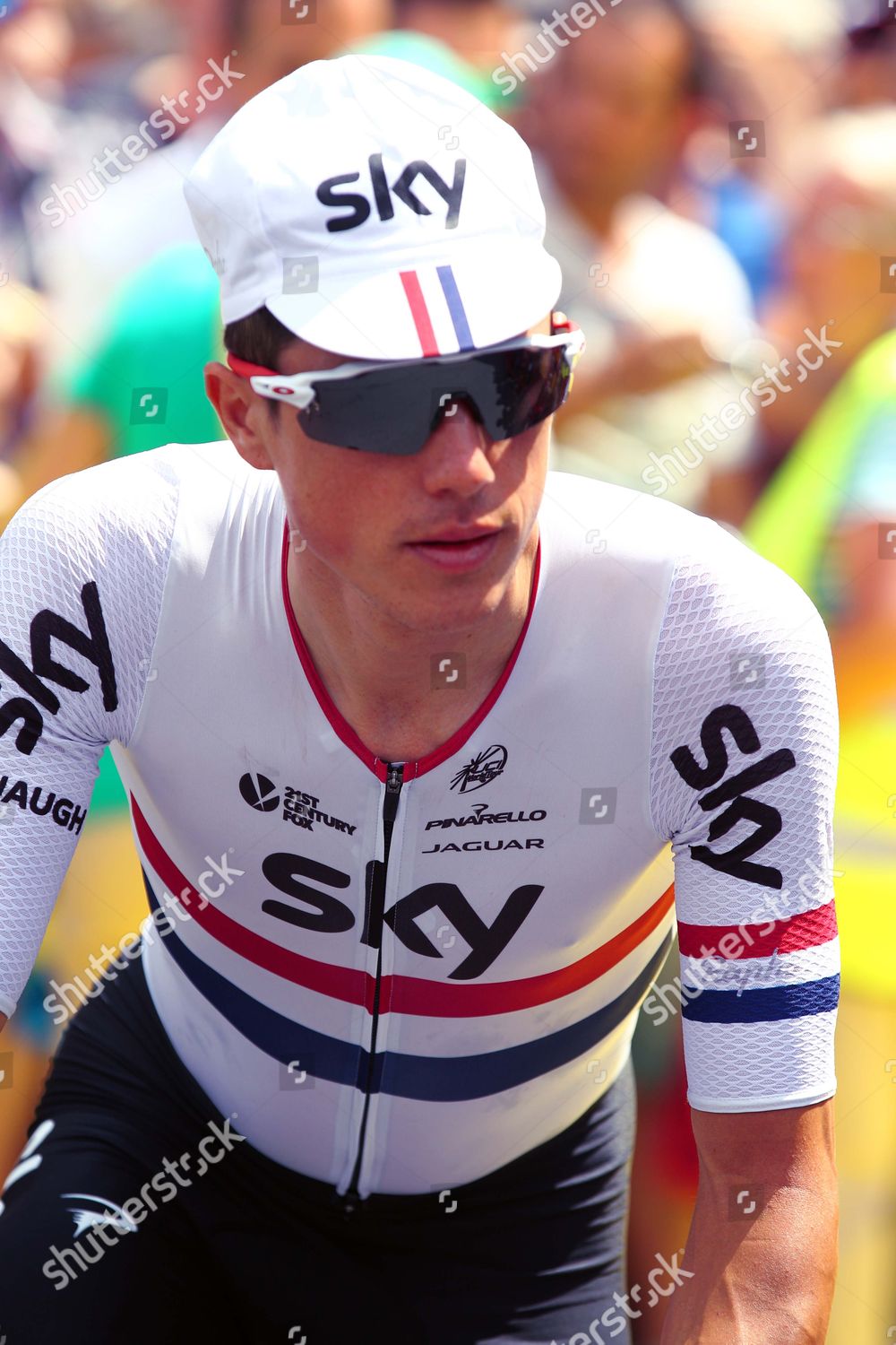Peter Kennaugh Iom Team Sky 2015 Editorial Stock Photo - Stock Image ...