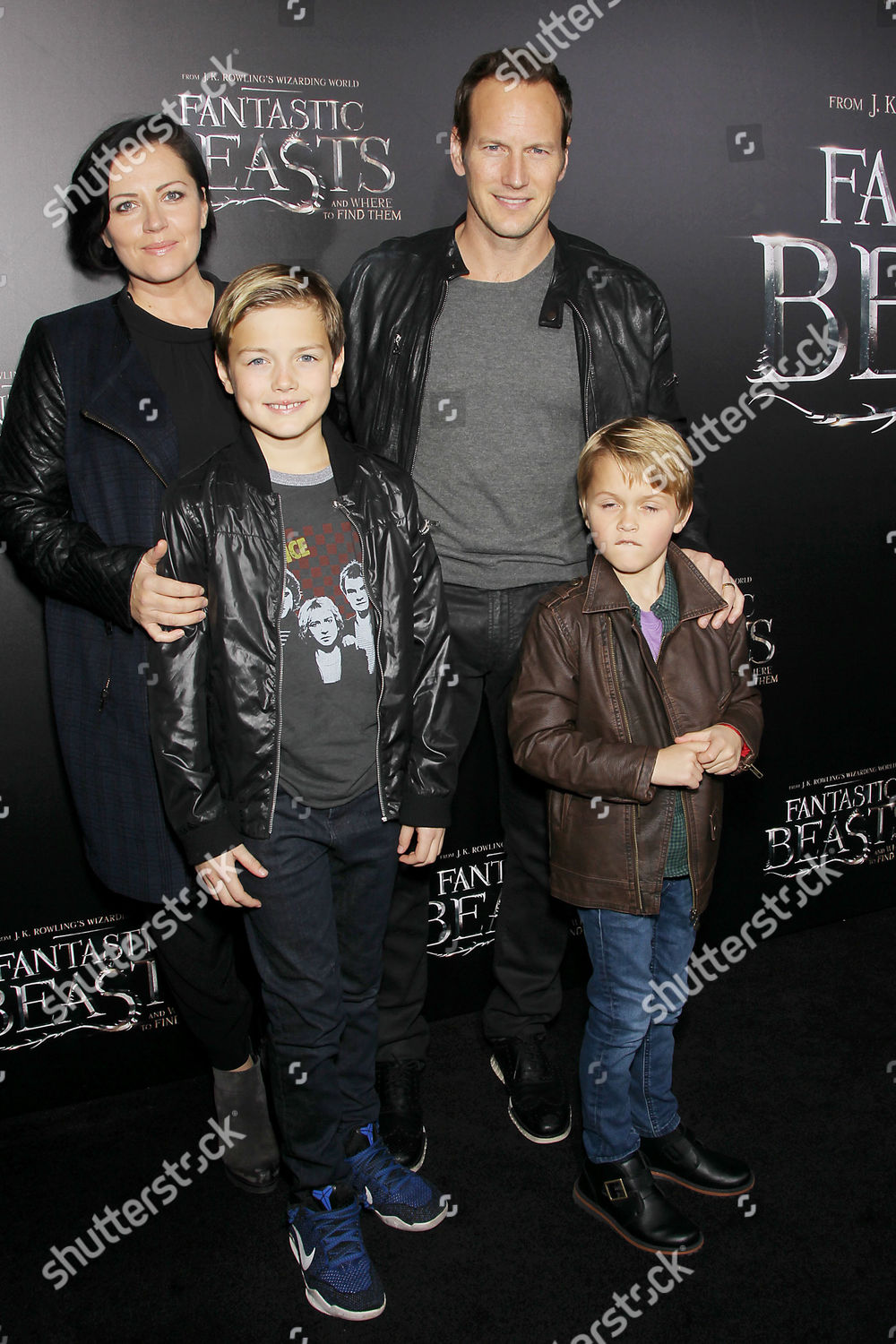Patrick Wilson Family Editorial Stock Photo - Stock Image | Shutterstock