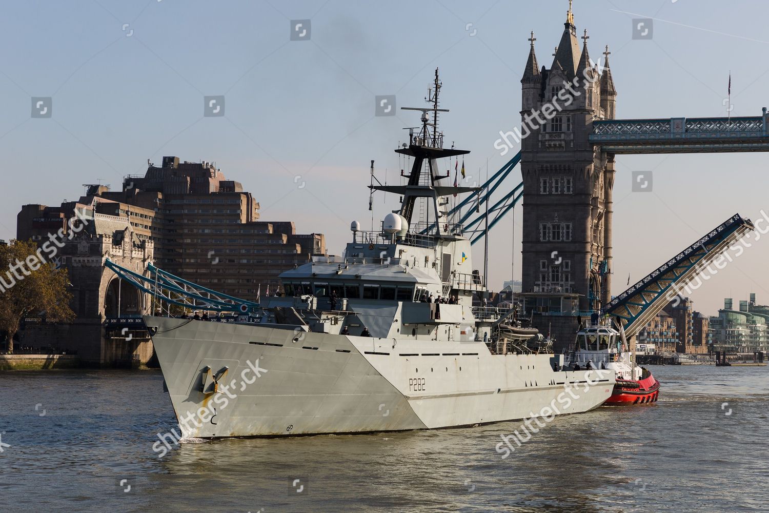 British Royal Navy Warship Hms Severn Editorial Stock Photo - Stock ...