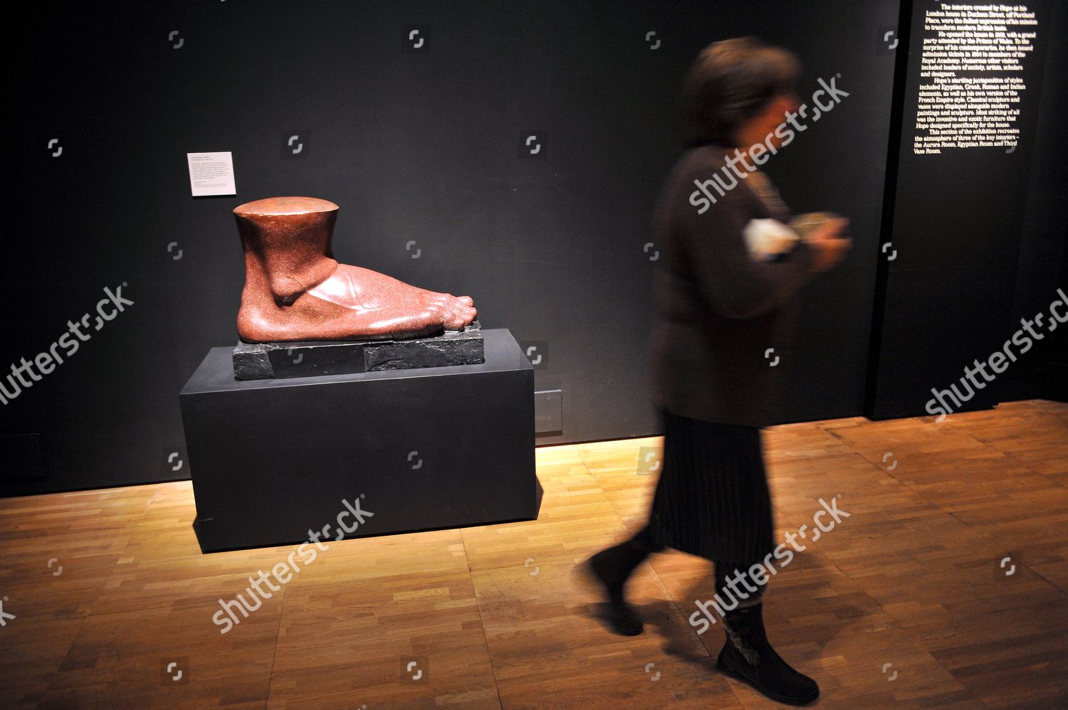 Thomas Hope Regency Designer Colossal Foot Editorial Stock Photo ...