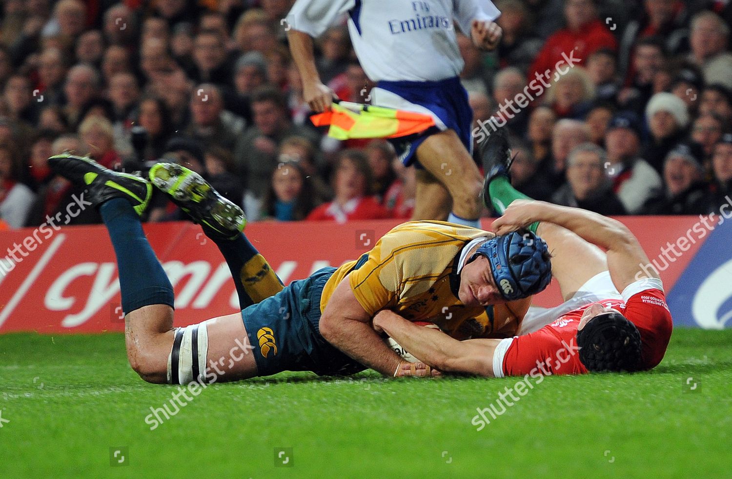 James Horwill Australia Goes Over Australias Editorial Stock Photo ...