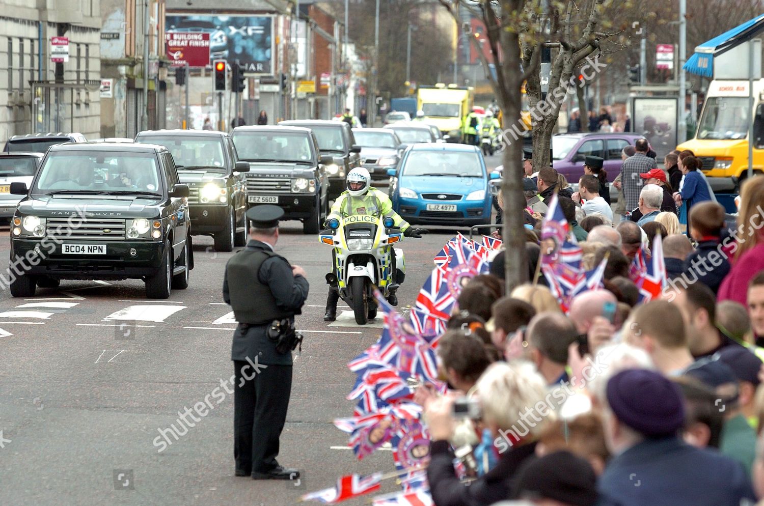 Heavy Security Queen Prince Philip Heavily Editorial Stock Photo ...