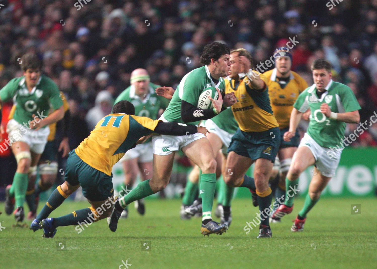 Shane Horgan Ireland Guy Shepherdson Mark Editorial Stock Photo - Stock ...