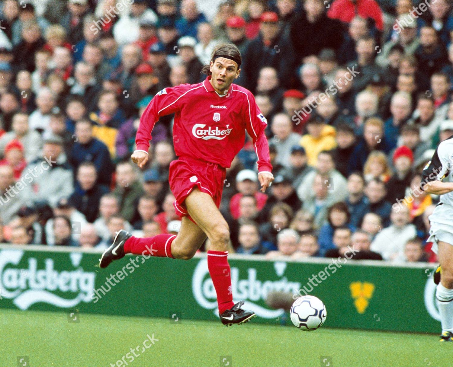 Patrik Berger Liverpool Liverpool V Manchester Editorial Stock Photo ...
