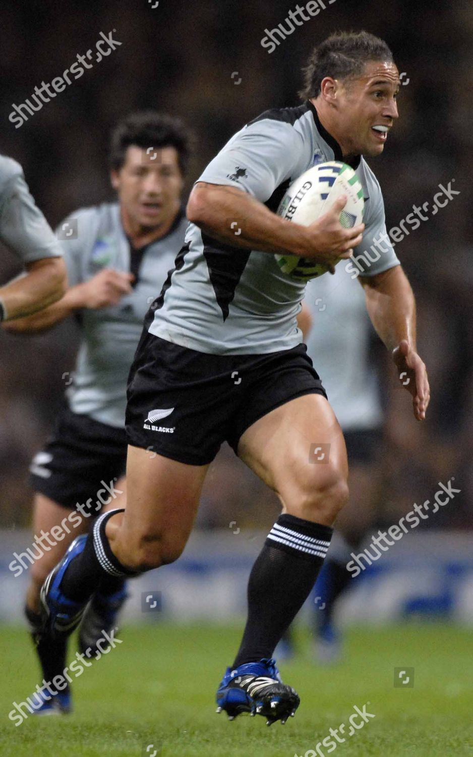 Luke Mcalister New Zealand Surges Forward Editorial Stock Photo - Stock ...