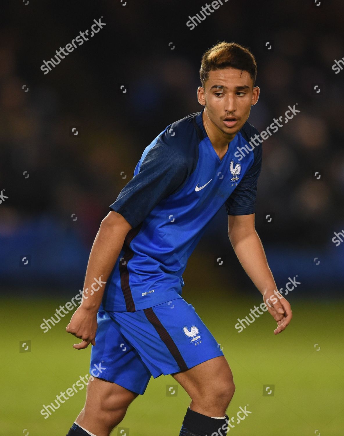 Rafik Guitane France U18 During International Editorial Stock Photo ...
