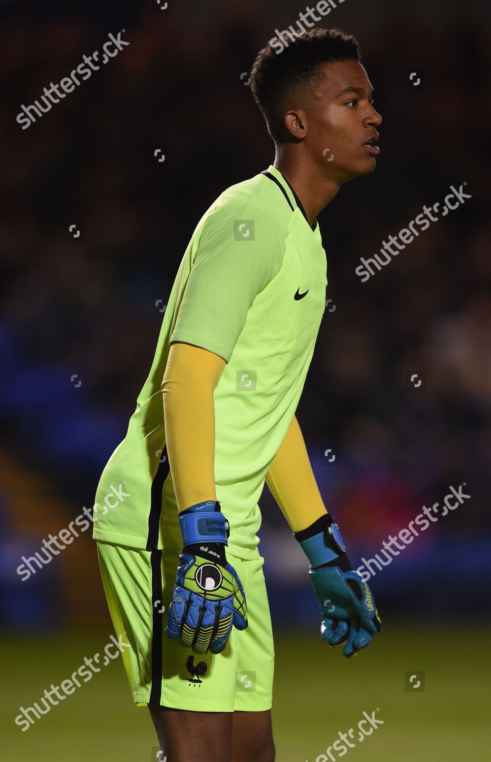 France U18 Goalkeeper Alban Lafont During Editorial Stock Photo - Stock ...
