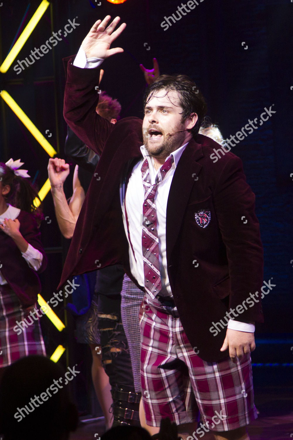 David Fynn Dewey Finn During Curtain Editorial Stock Photo - Stock ...