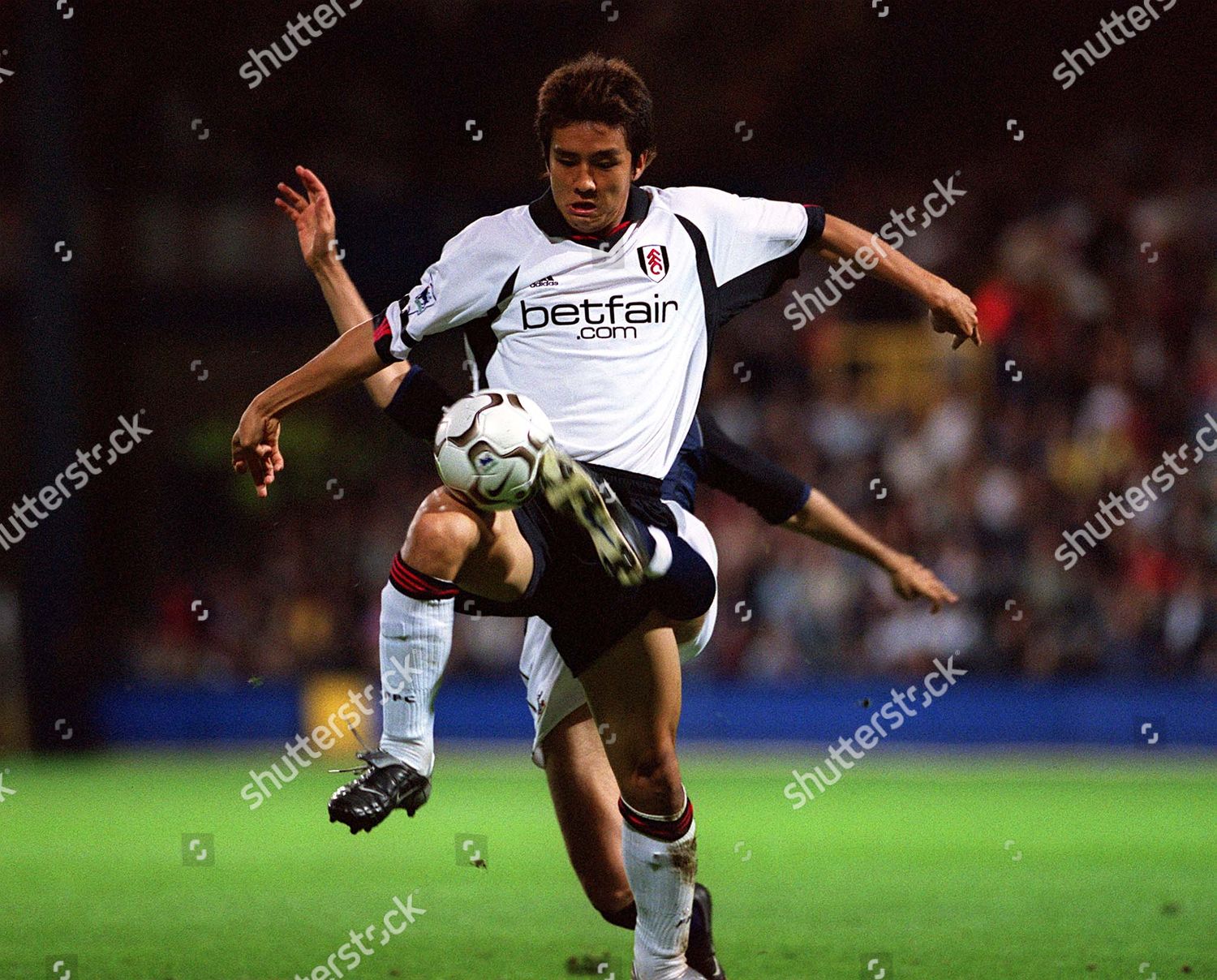 Junichi Inamoto Fulham Goran Bunjevcevic Tottenham Editorial Stock ...