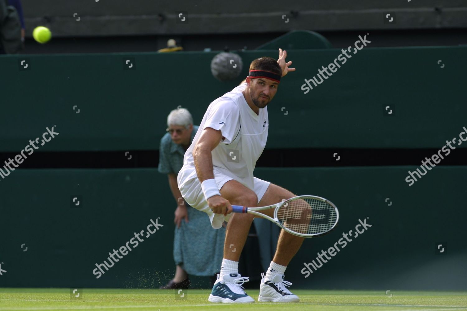 Pat Rafter Aus Championship Wimbledon 280601 Editorial Stock Photo ...