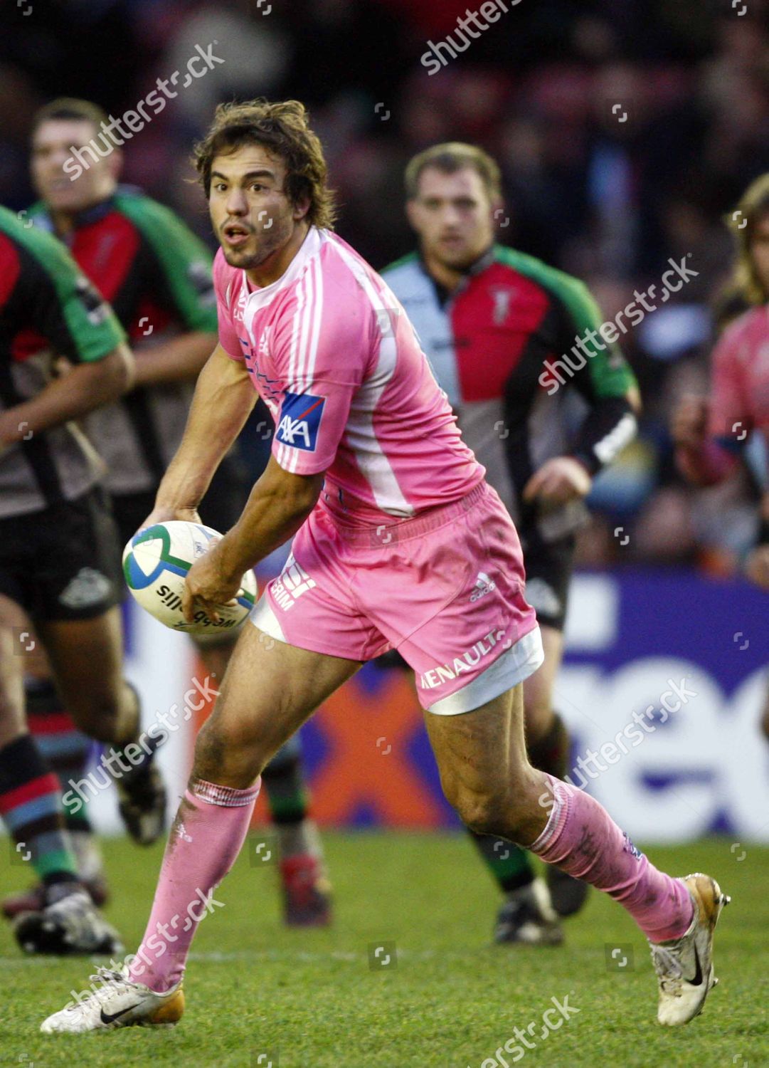 Jerome Fillol Stade Francais Harlequins V Editorial Stock Photo - Stock ...