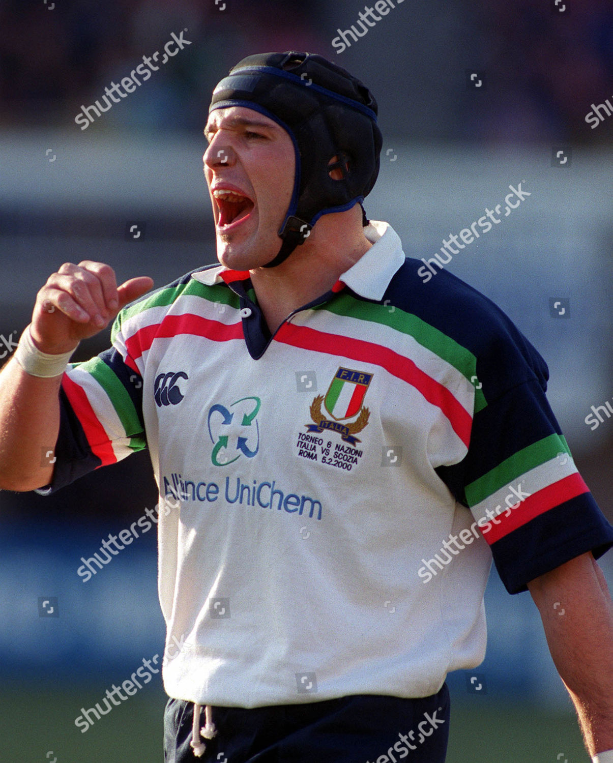 Marco Rivaro Italy Italy V Scotland Editorial Stock Photo - Stock Image ...