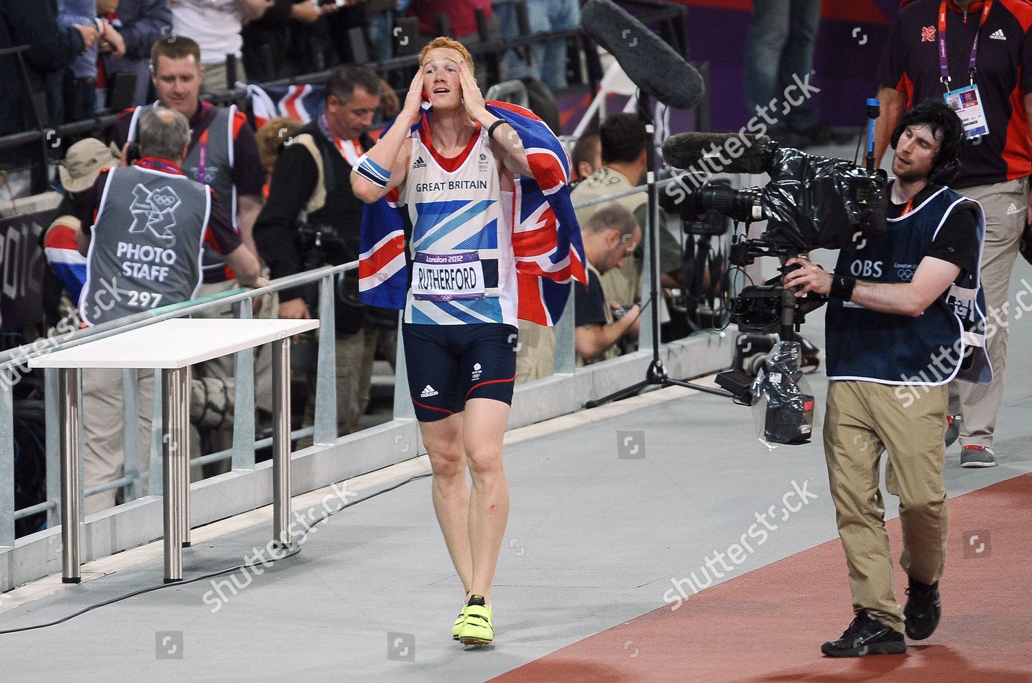 Athletics London 2012 Olympics Long Jump Editorial Stock Photo - Stock ...