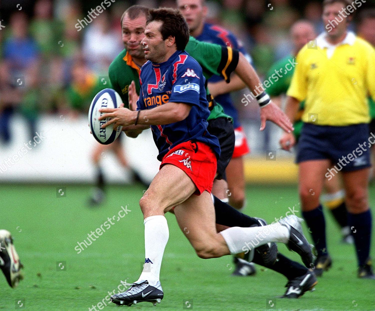 Christophe Dominici Stade Northampton V Stade Editorial Stock Photo ...