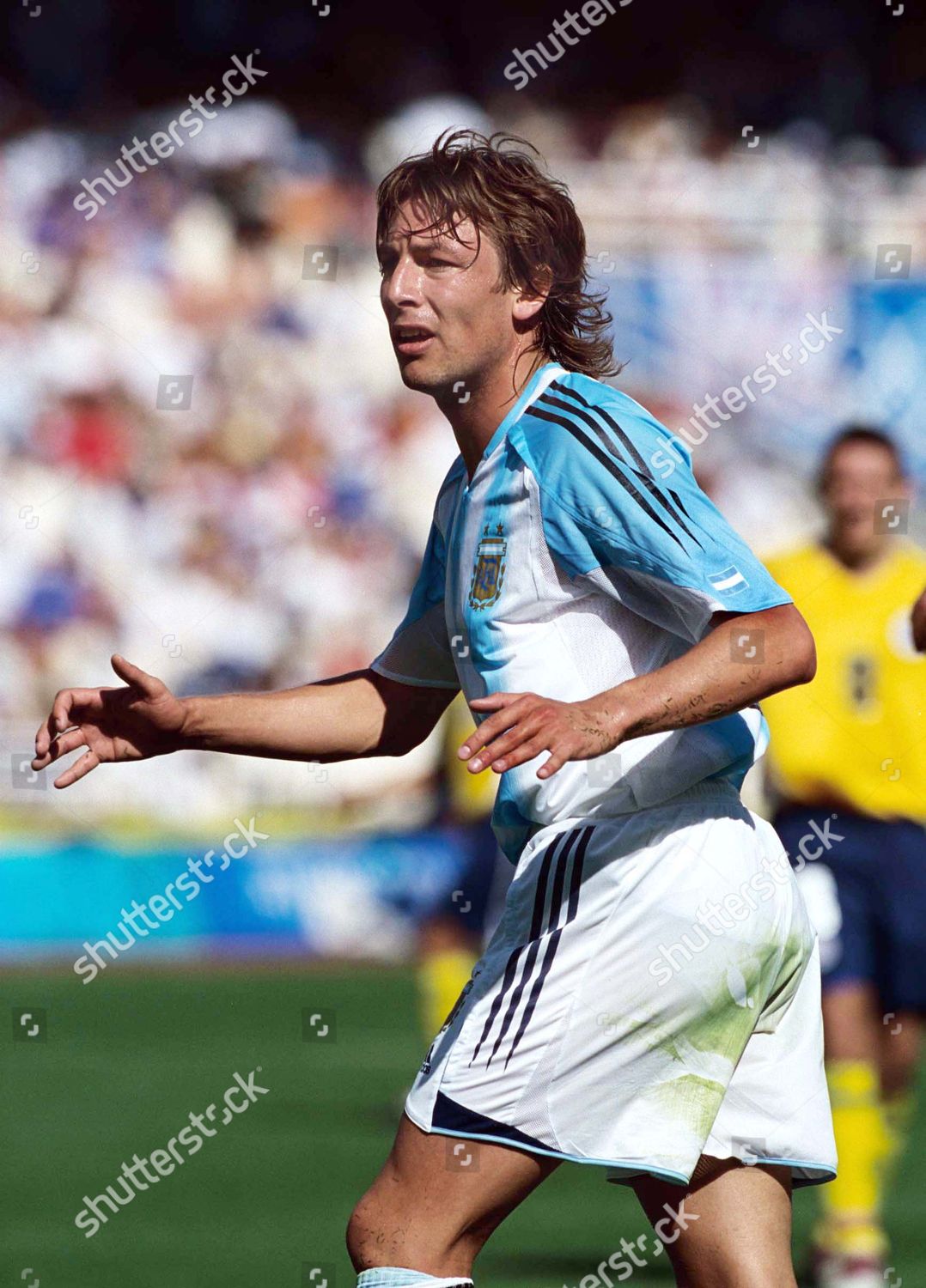 Gabriel Heinze Argentina Recently Signed By Editorial Stock Photo ...