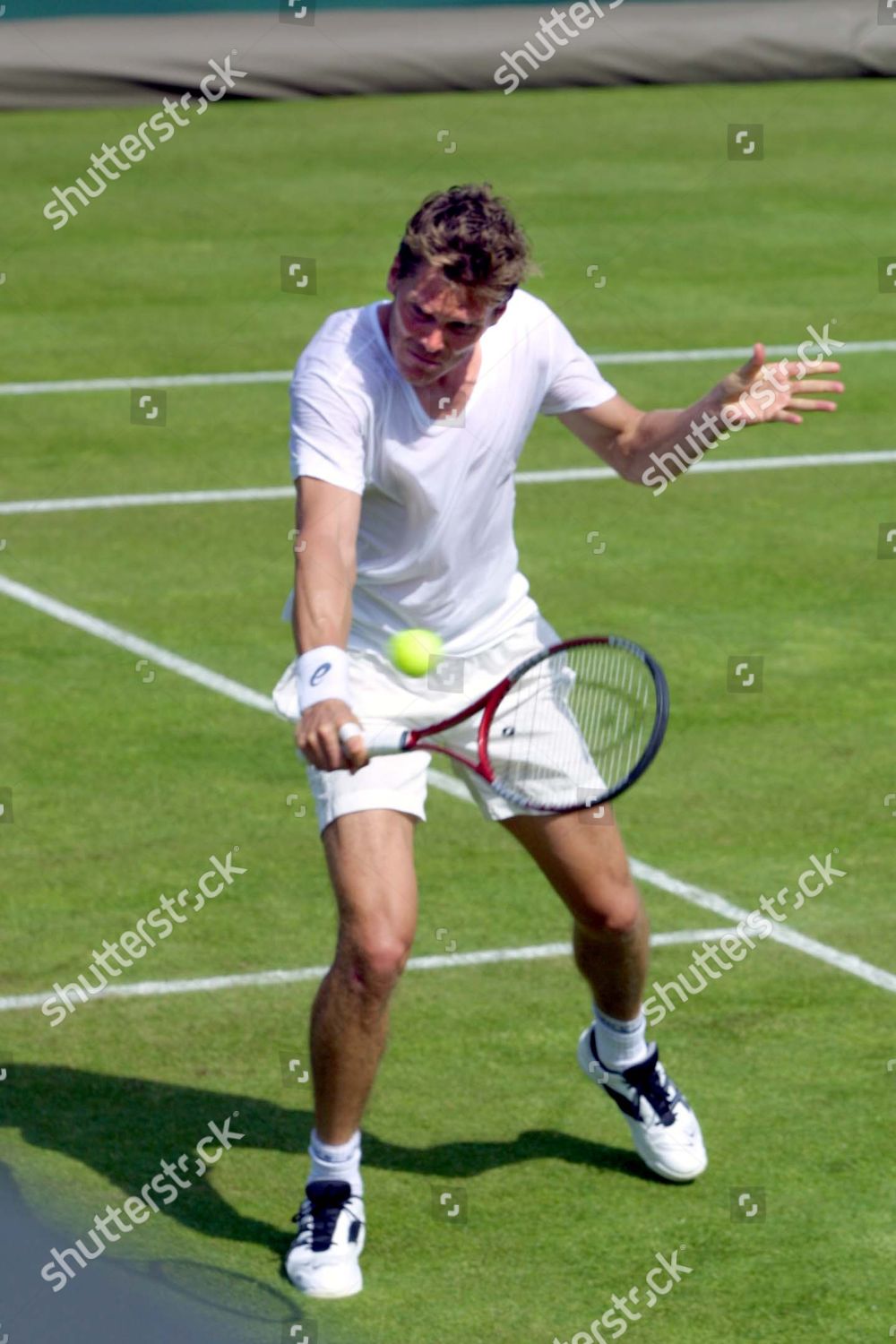 Thomas Enqvist Sweden Winning 1st Set Editorial Stock Photo - Stock ...