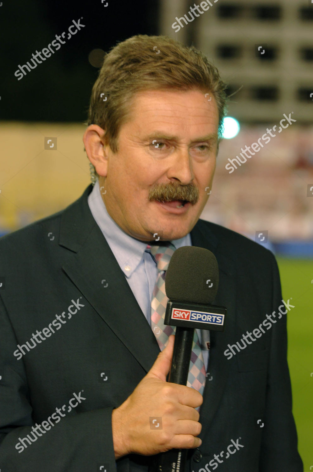 Nick Collins Sky Tv Reporter Commentator Editorial Stock Photo - Stock ...