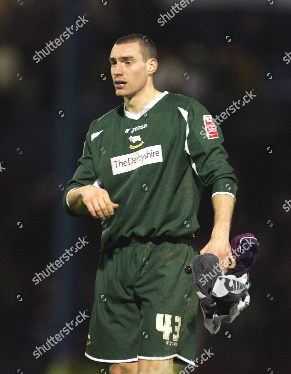 Stephen Bywater Derby Cocacola Championship Southend Editorial Stock ...