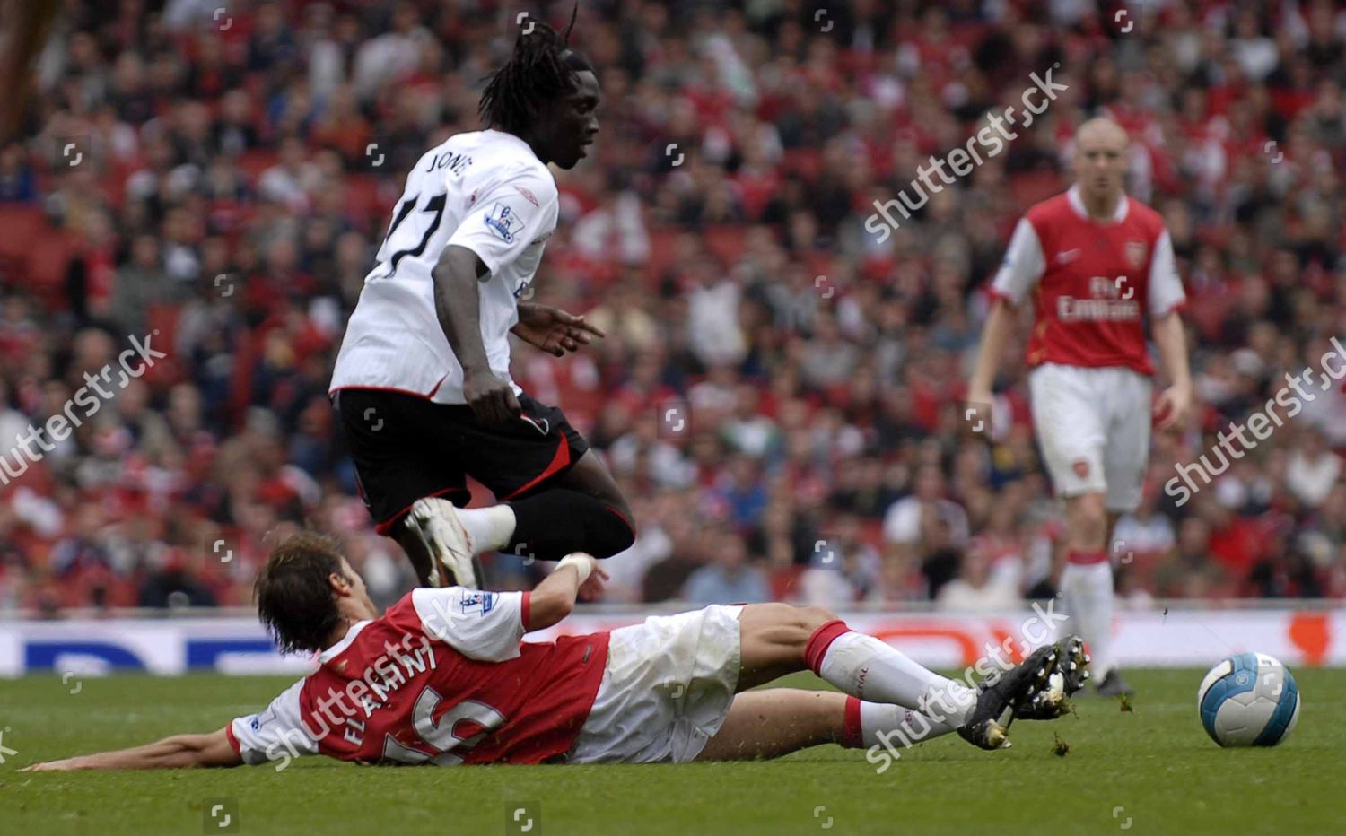 Mathieu Flamini Arsenal 16 Slides Tackle Editorial Stock Photo - Stock ...