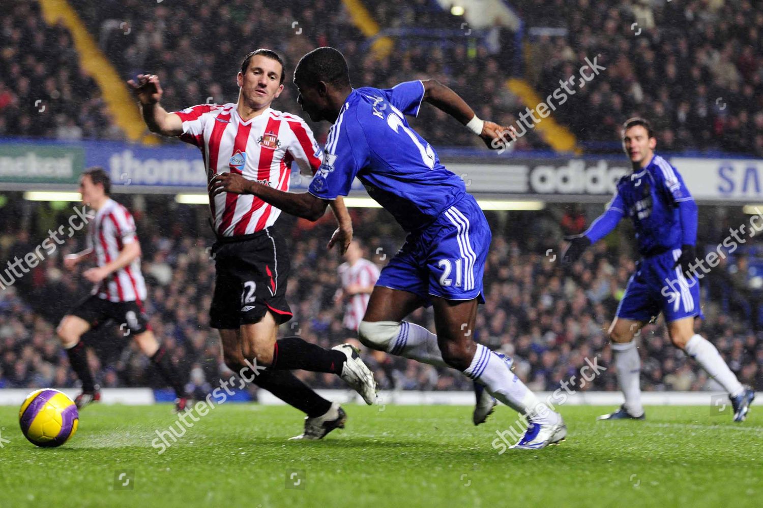 Salomon Kalou Chelsea 21 Takes On Editorial Stock Photo - Stock Image ...