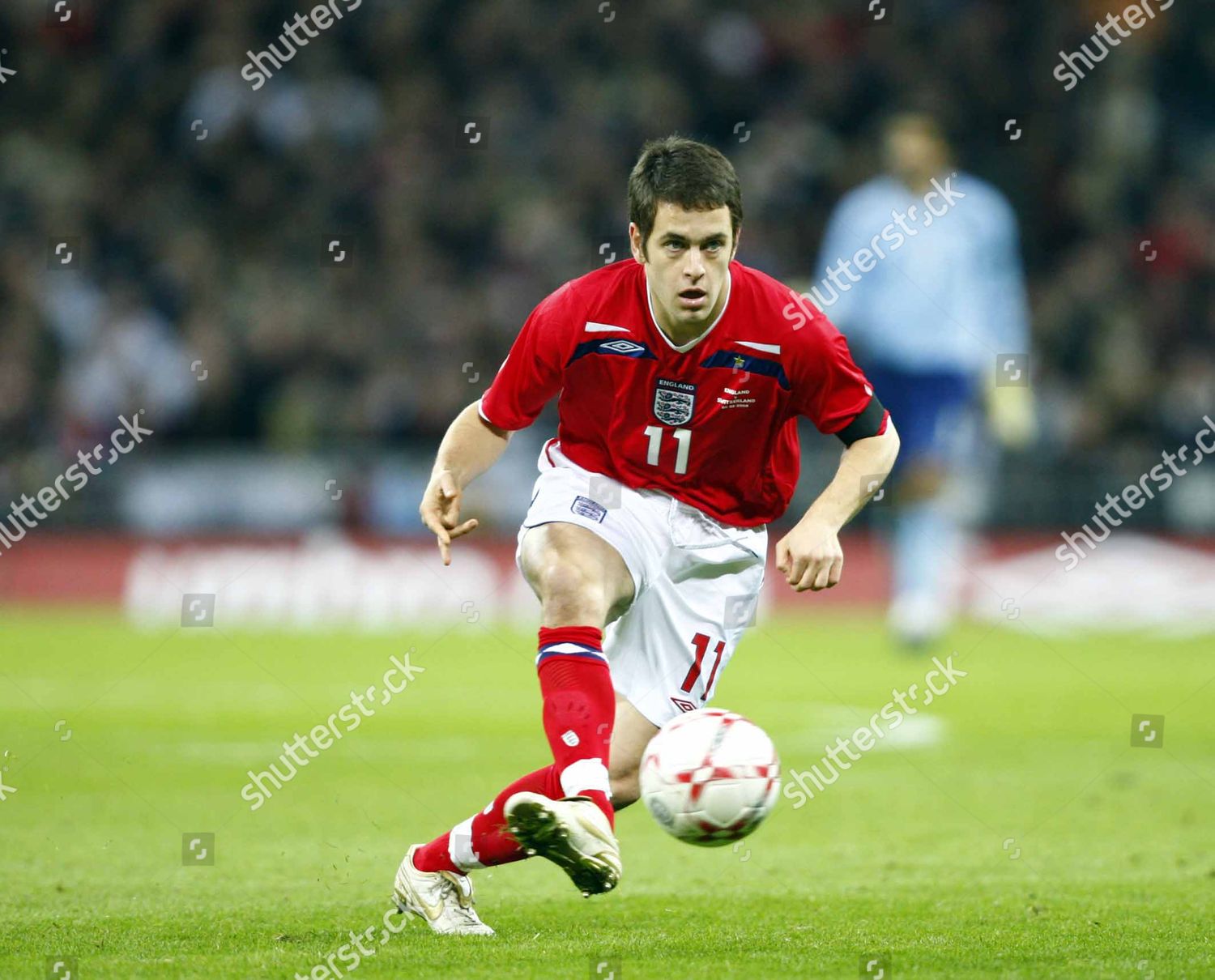 Joe Cole England Chelsea International Friendly Editorial Stock Photo ...