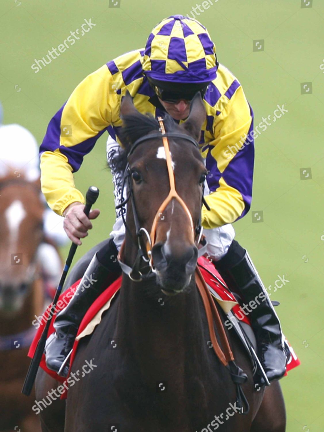 Winning Jockey Jimmy Fortune On Serious Editorial Stock Photo - Stock ...