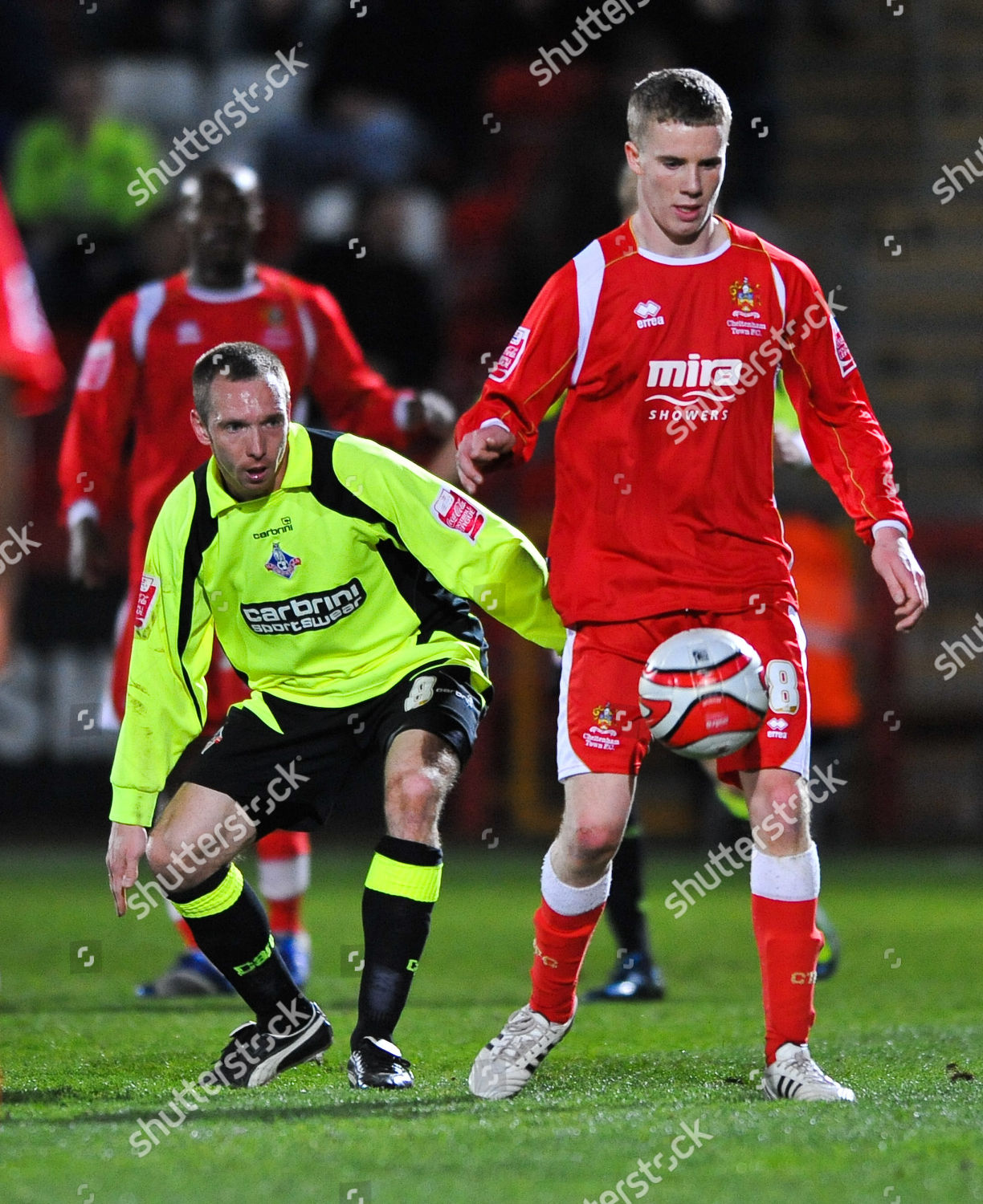 John Finnigan Cheltenham Town Marley Watkins Editorial Stock Photo ...