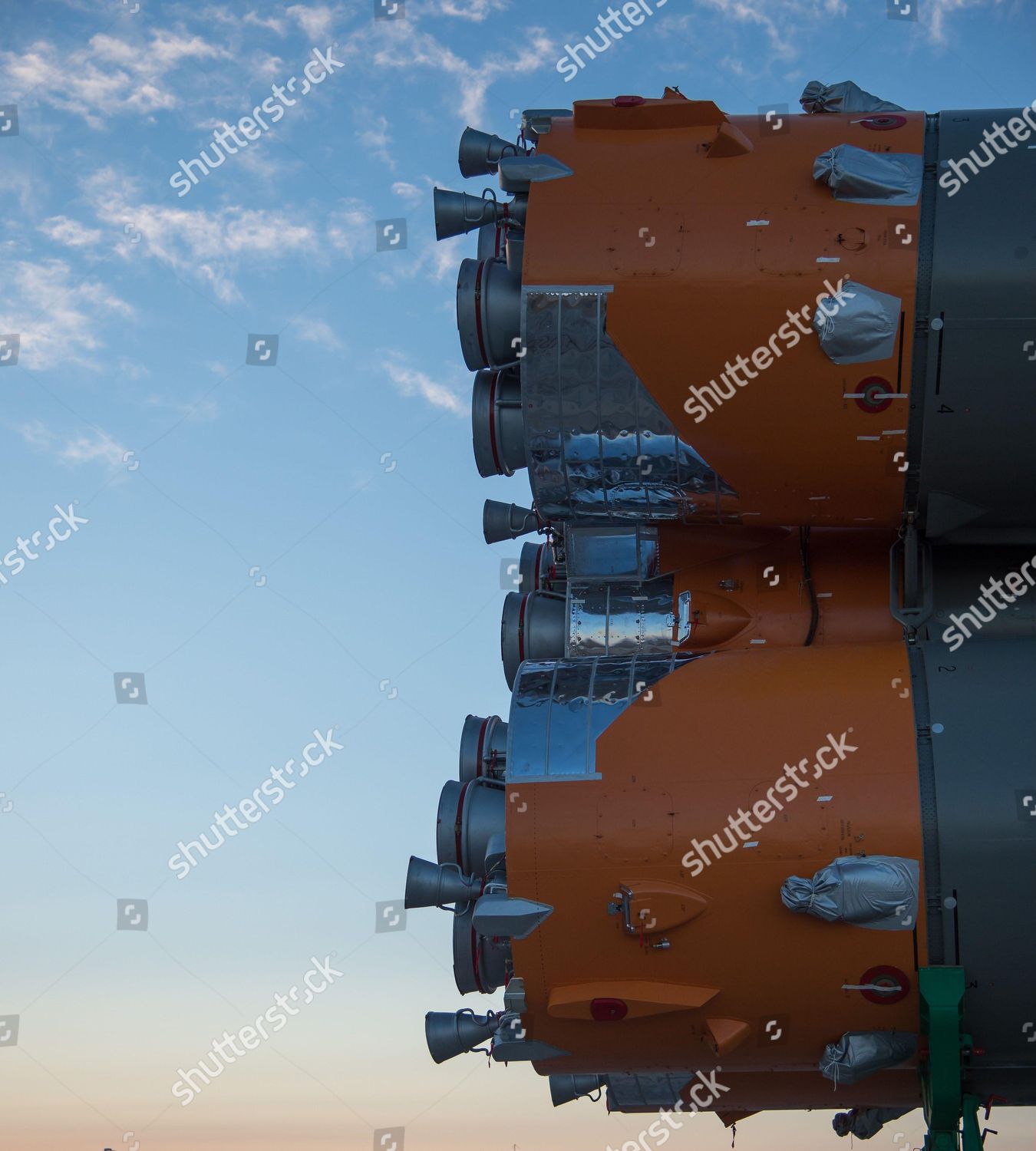 Soyuz Rocket Rolled Out By Train Editorial Stock Photo - Stock Image ...