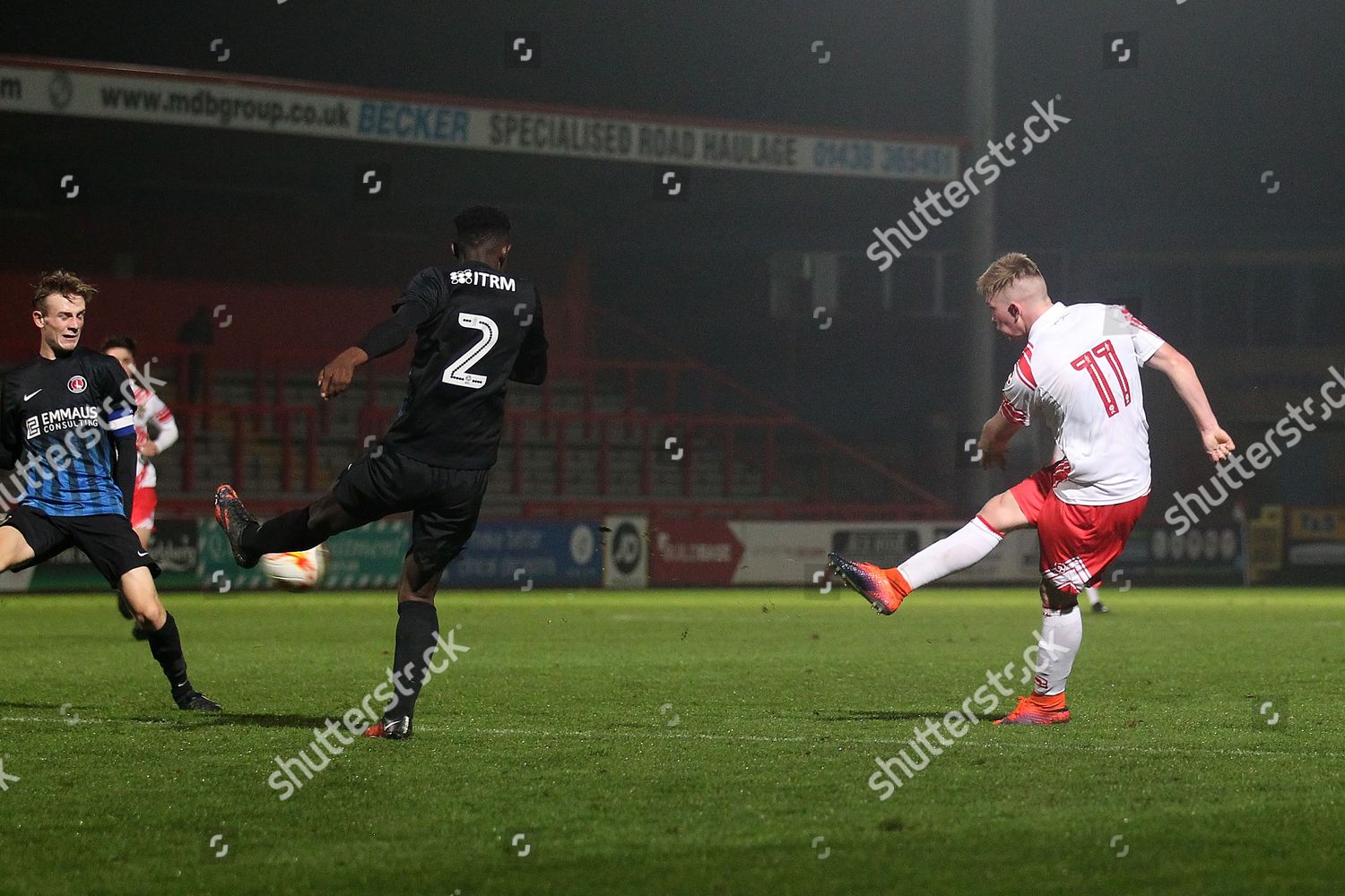 Mark Mckee Stevenage Scores First Goal Editorial Stock Photo - Stock ...