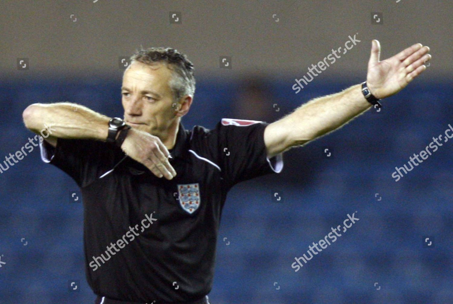 Football Referee Scott Mathieson Fa Cup Editorial Stock Photo - Stock ...