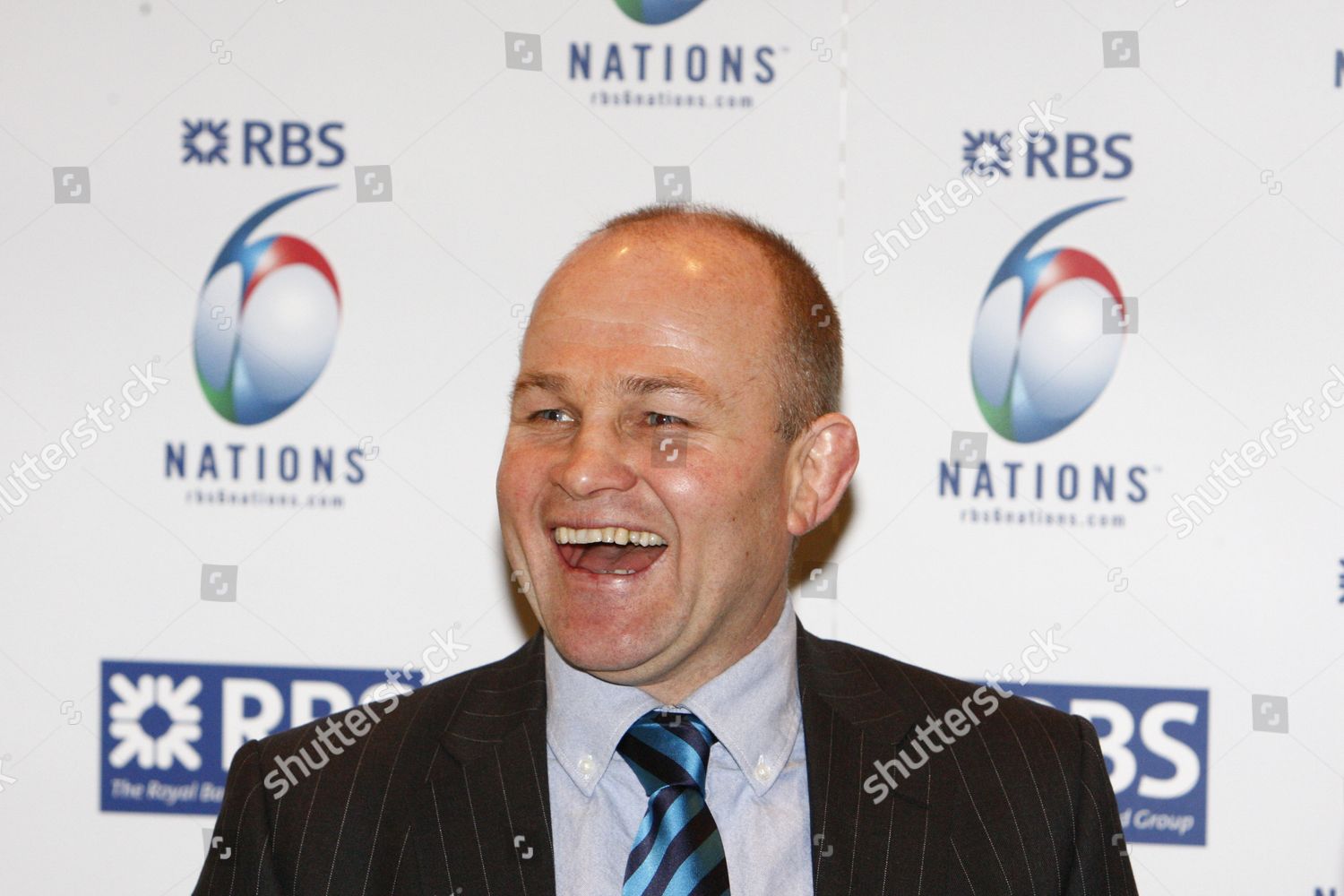 Rugby Andy Robinson Coach Scotland Rbs Editorial Stock Photo - Stock ...