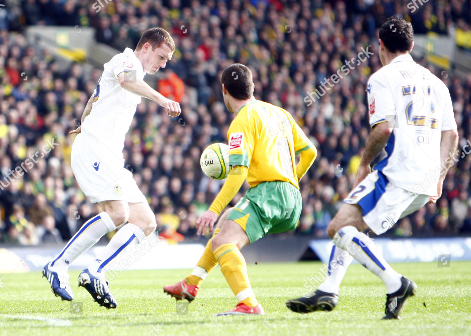 Football Neil Collins Leeds United Making Editorial Stock Photo - Stock ...
