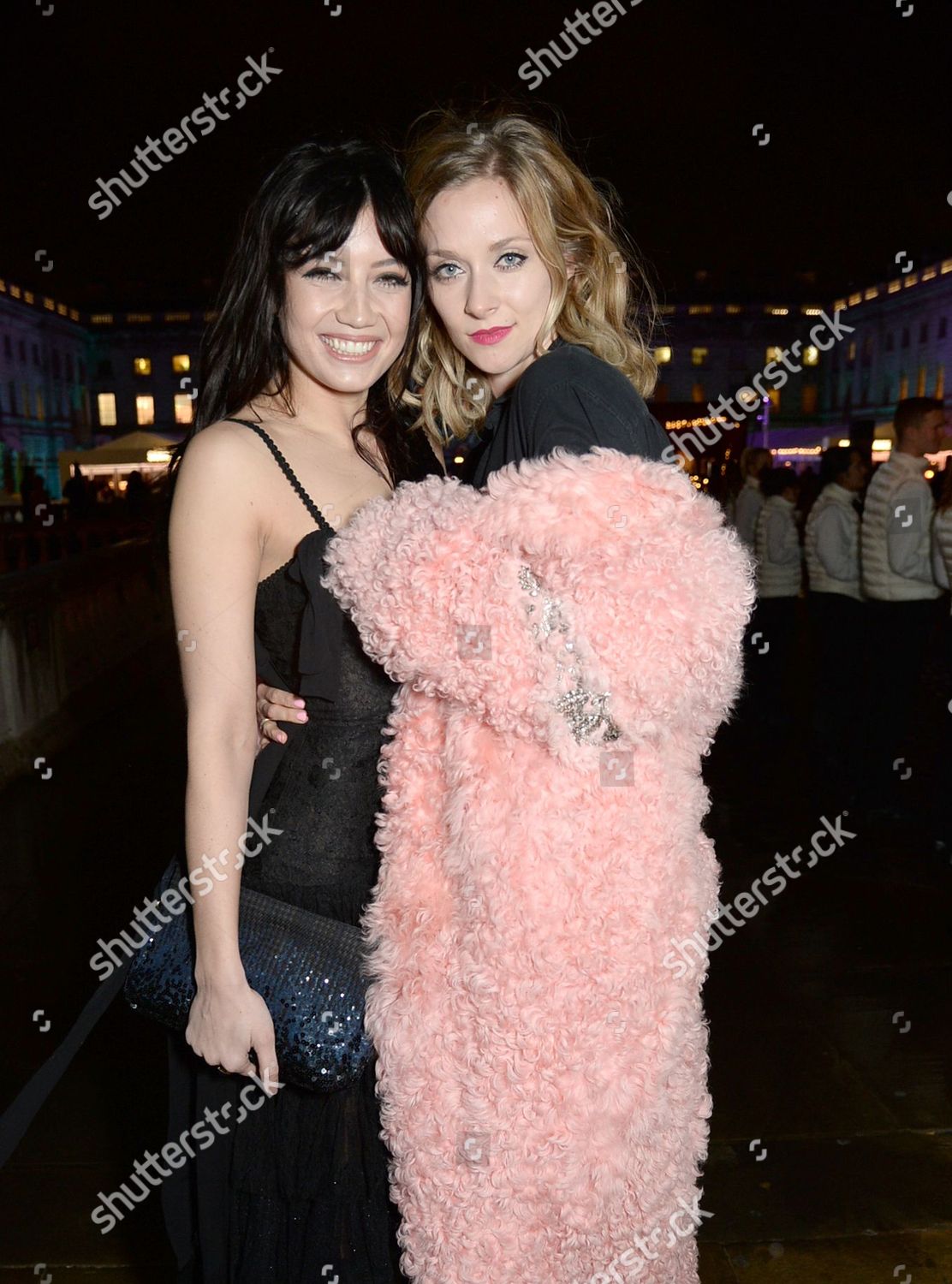 Daisy Lowe Portia Freeman Editorial Stock Photo - Stock Image ...