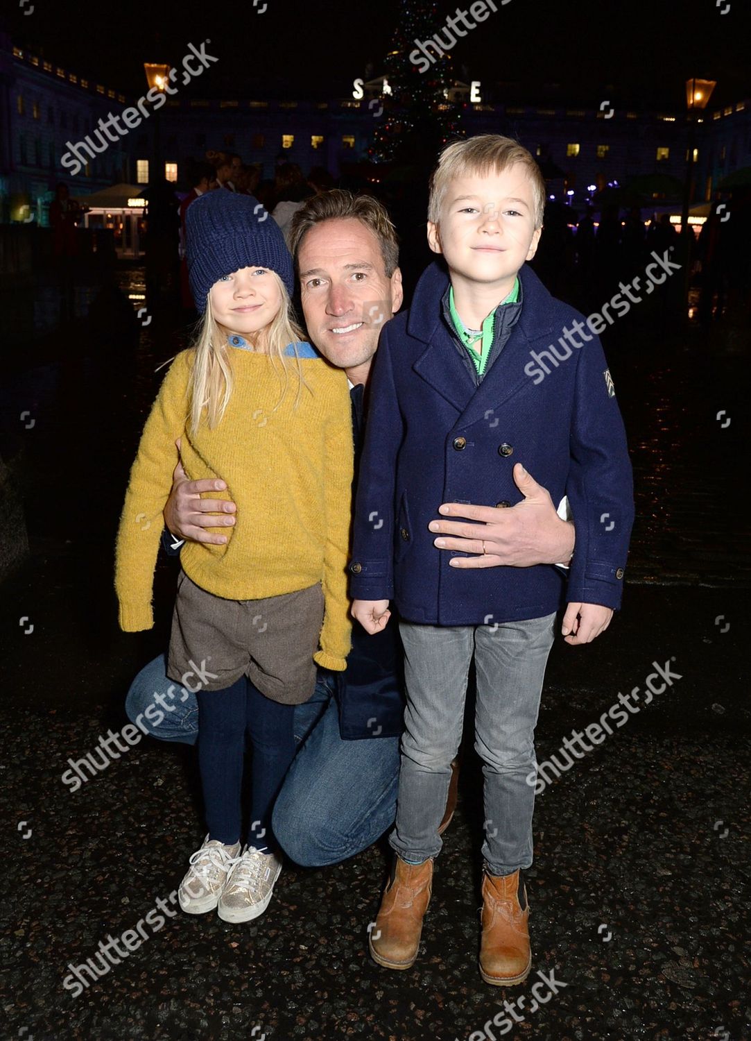 Ben Fogle Children Ludovic Iona Editorial Stock Photo - Stock Image ...