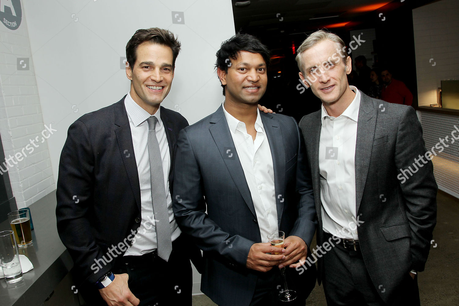 Guest Saroo Brierley Dan Abrams Editorial Stock Photo - Stock Image ...