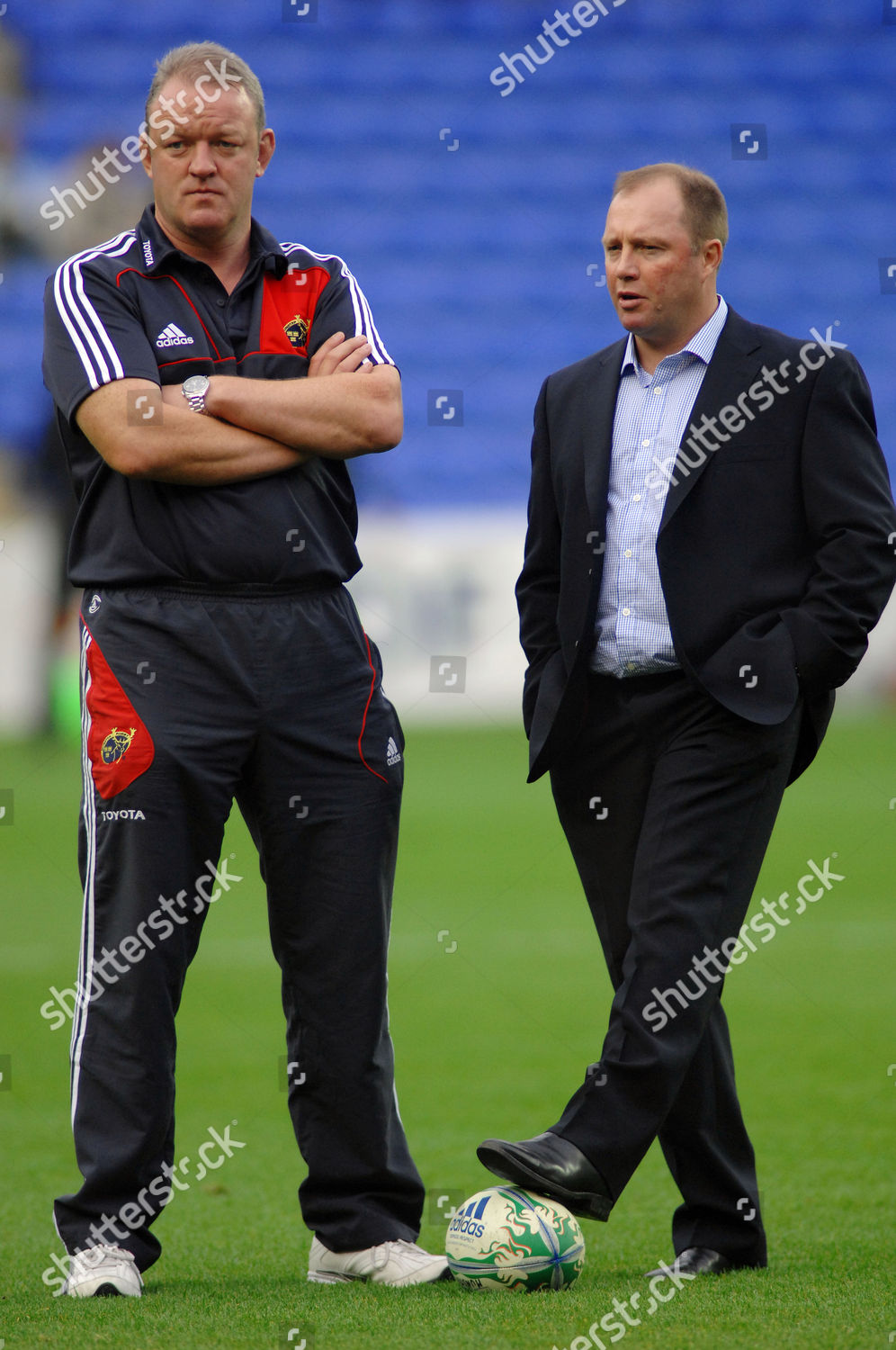 Rugby Union Tony Mcgahan Munster Coach Editorial Stock Photo - Stock ...