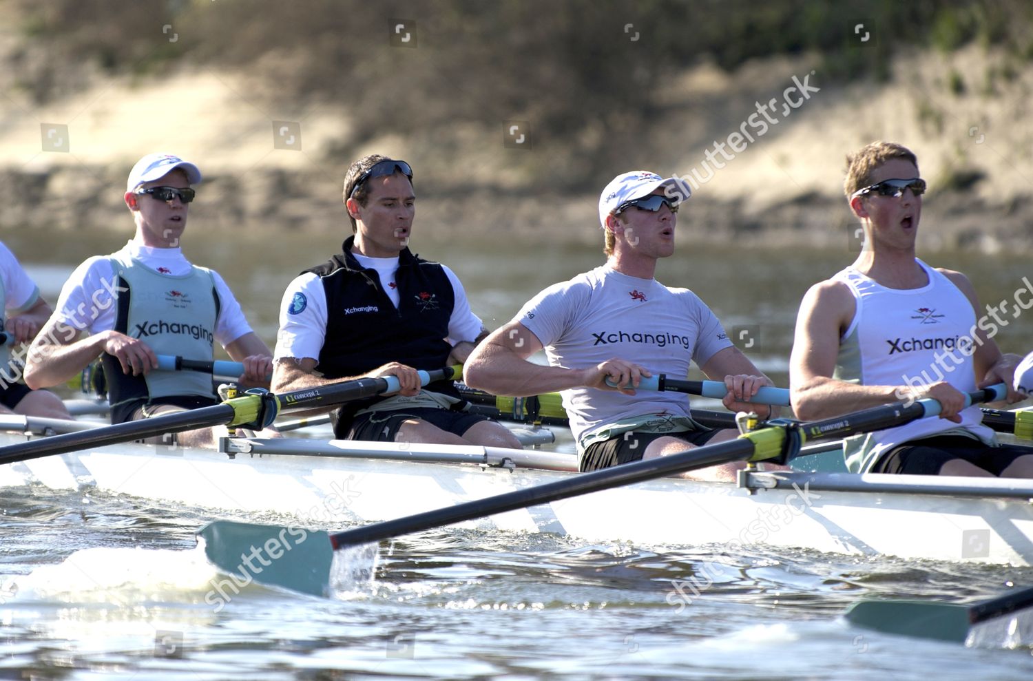 Rowing University Boat Race Oxford Vs Editorial Stock Photo - Stock ...
