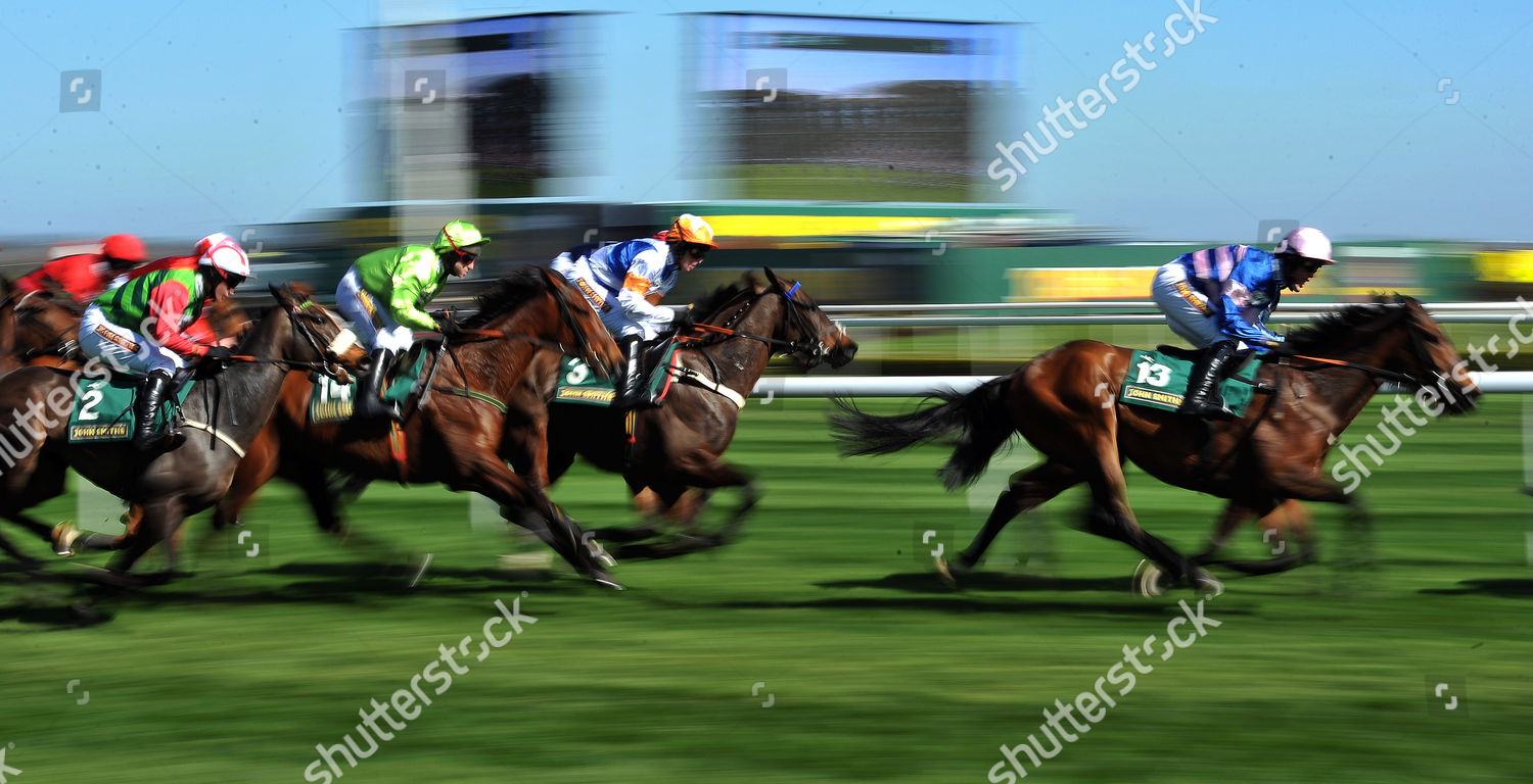 National Hunt Horse Racing Aintree Races Editorial Stock Photo - Stock ...