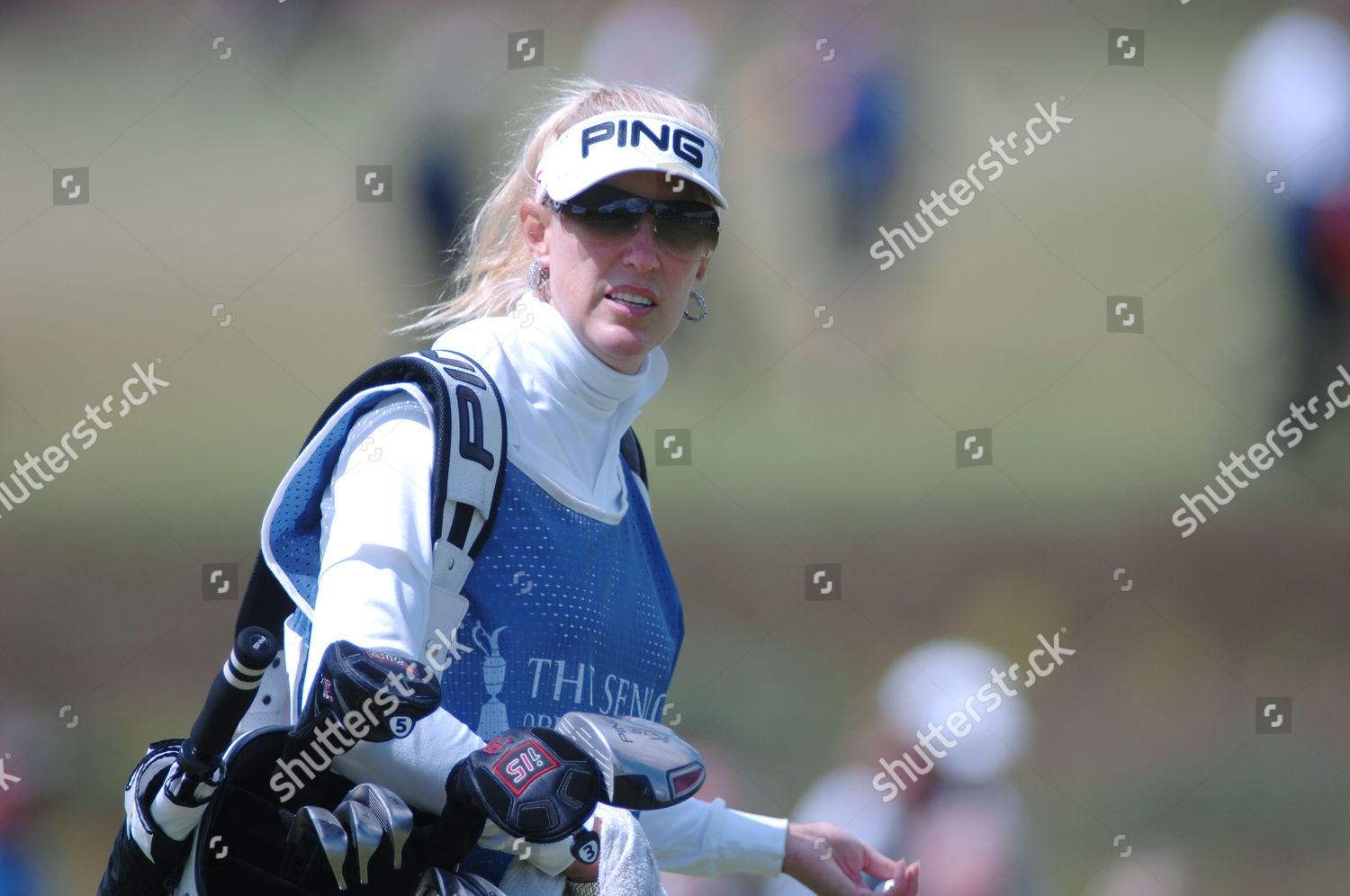 GOLF MARK CALCAVECCHIA'S WIFE BRENDA Editorial Stock Photo - Stock ...