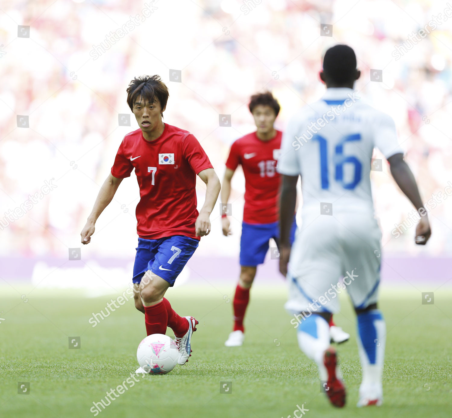 Koreas Bokyung Kim Action London 2012 Editorial Stock Photo - Stock ...