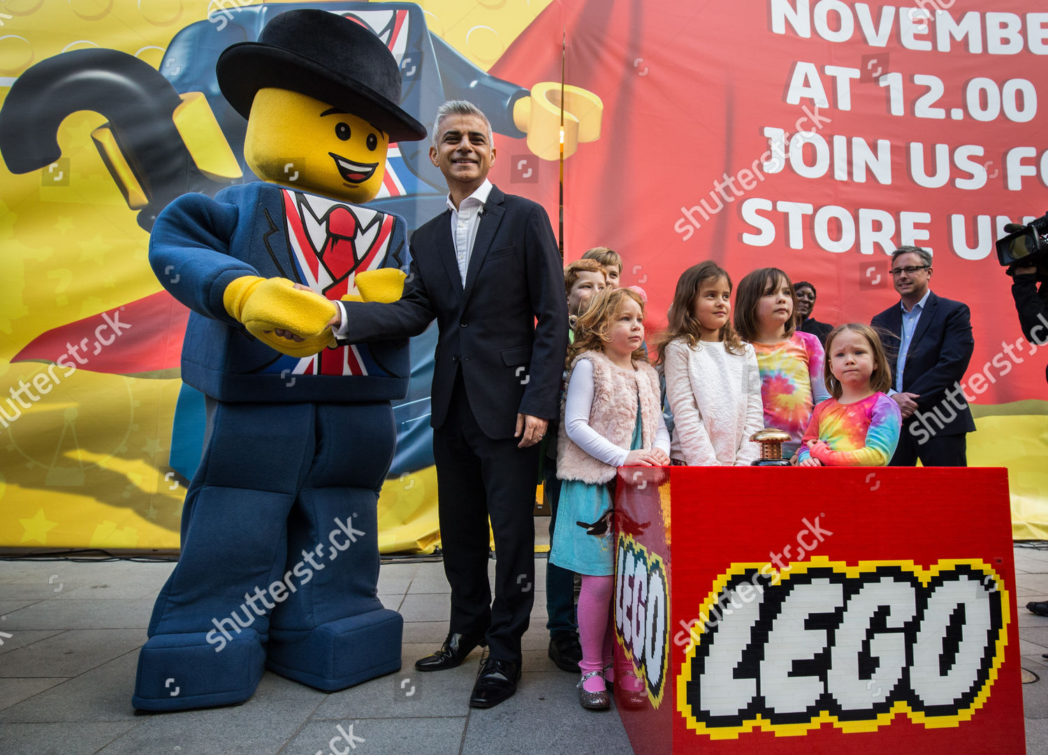 Sadiq Khan Lester Lego Mascot Editorial Stock Photo - Stock Image ...