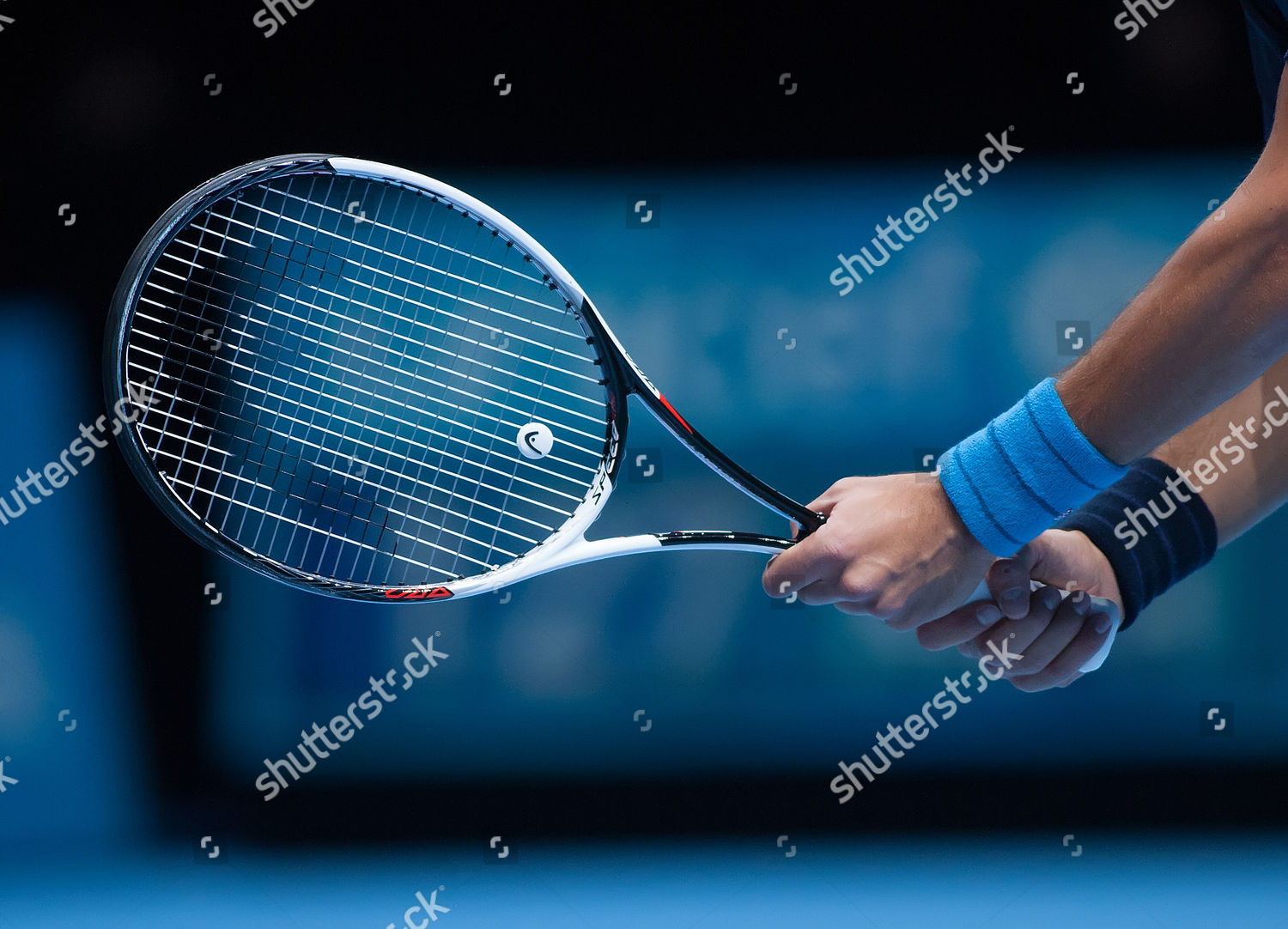 Raquet Hands Noval Djokovic Sbr Atp Editorial Stock Photo - Stock Image ...