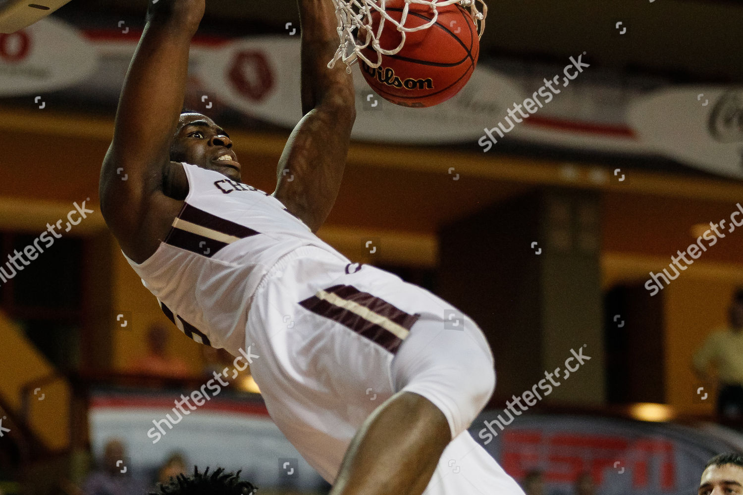 Jarrell Brantley 5 Charleston Cougars Dunk Editorial Stock Photo ...