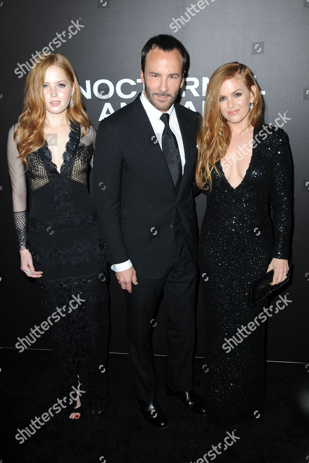 Ellie Bamber Tom Ford Isla Fisher Editorial Stock Photo - Stock Image ...