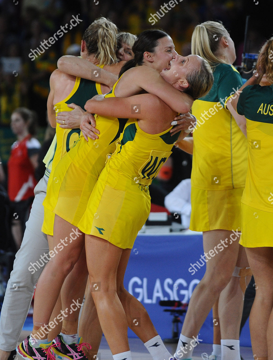 Netball 2014 Glasgow Commonwealth Games Day Editorial Stock Photo ...