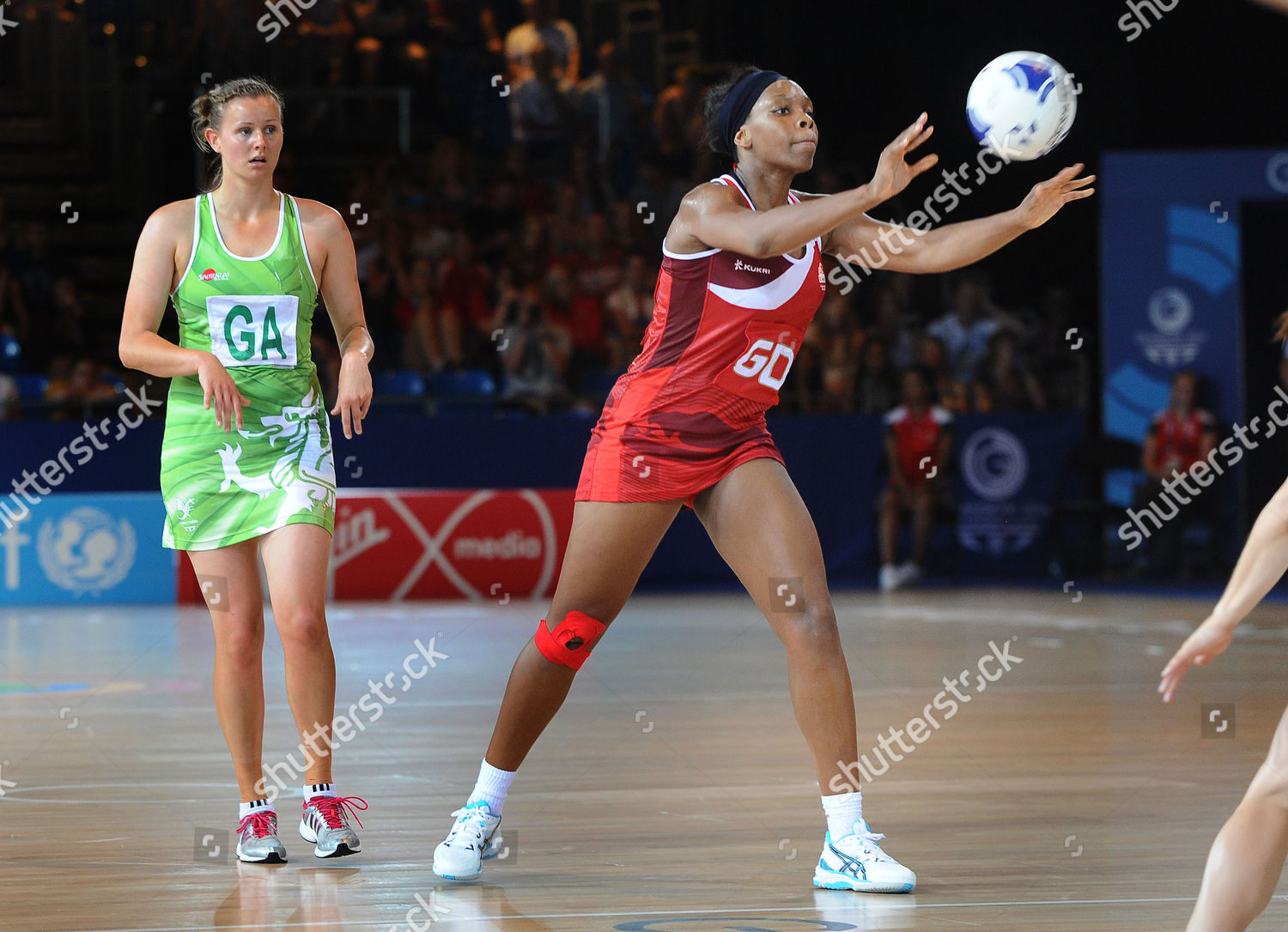 Netball 2014 Glasgow Commonwealth Games Day Editorial Stock Photo ...