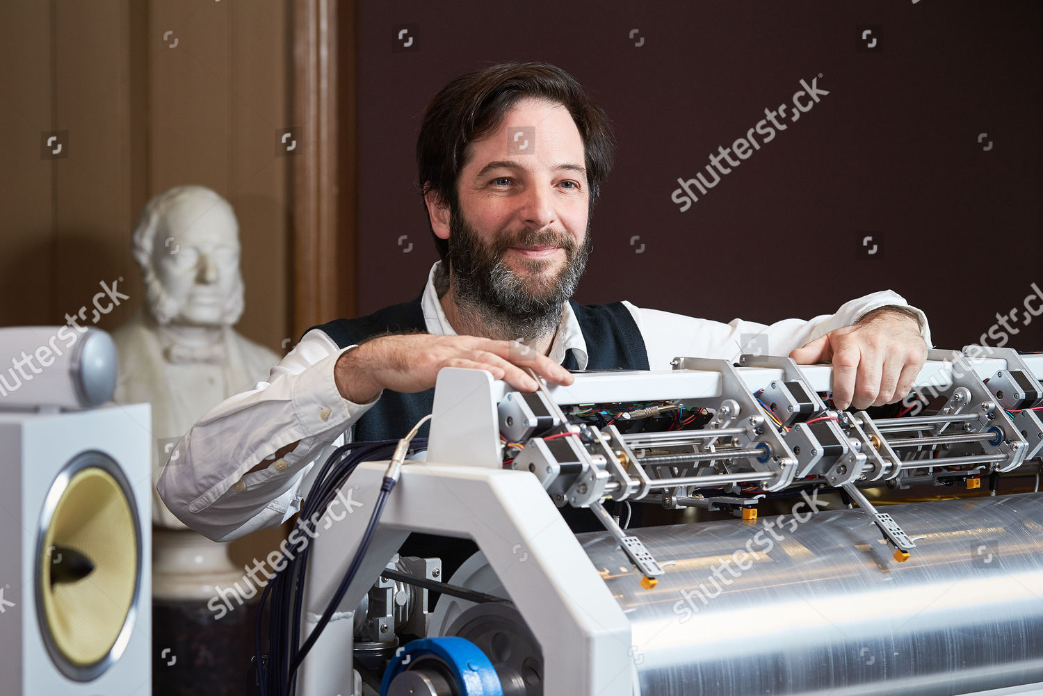 Sound Artist Nick Ryan His Creation Editorial Stock Photo - Stock Image ...