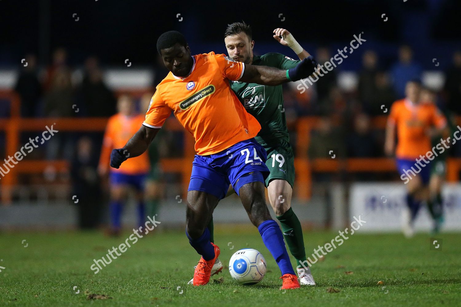 George Elokobi Braintree Town Andrew Mangan Editorial Stock Photo ...